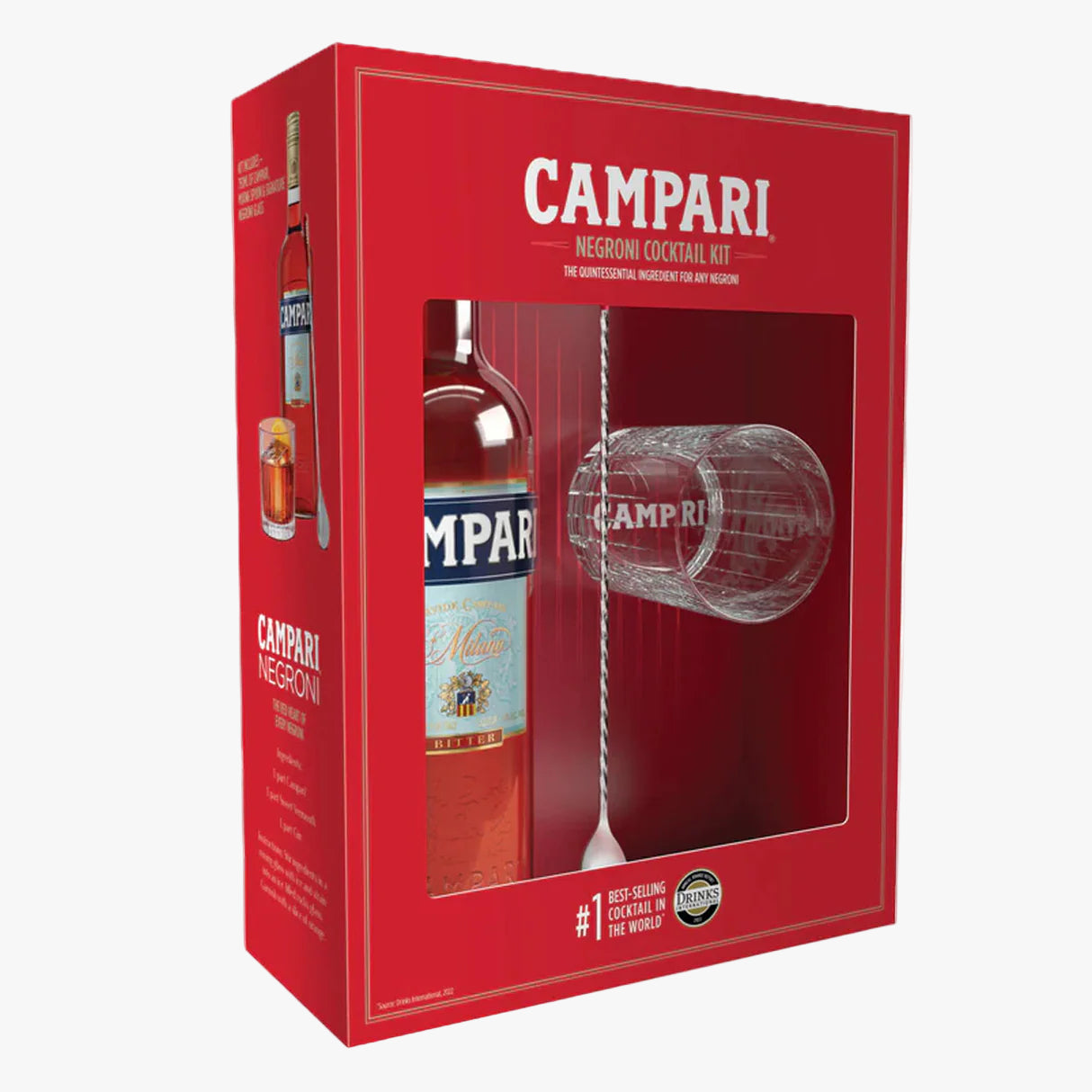 Campari Gift Set With Glass